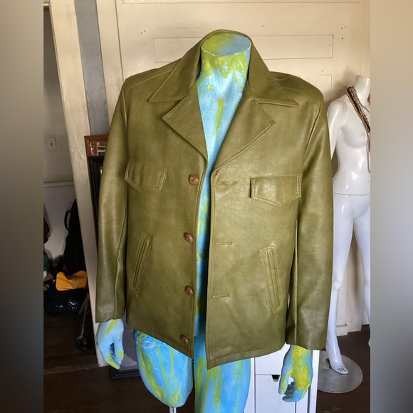 Vintage | Jackets & Coats | Vintage Green Calderon Jacket | Poshmark